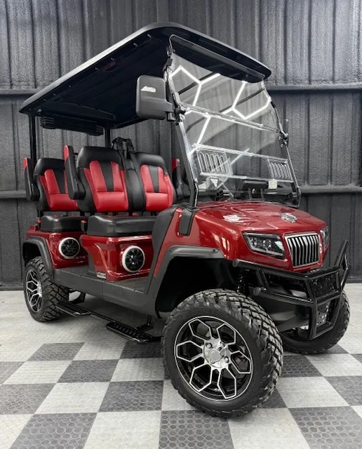 2023 Flamenco Red Evolution - Hasevi Golf Carts